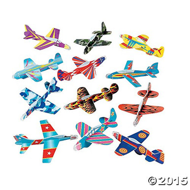Bulk Glider Airplane Assortment (72 pc) by Fun Express - Warehousesoverstock