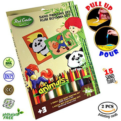 Red Castle New in USA.. The most Famous Sand Art Kits for Kids in All ...