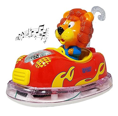 Haktoys ATS Bump & Go Kids' Favorite Animal Rider Bumper Car with ...
