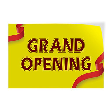 Decal Stickers Multiple Sizes Grand Opening Outdoor Advertising ...
