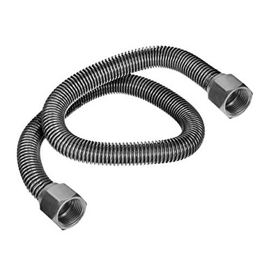 HIGHCRAFT GUHD-TT34-94 72 inch Gas Line Connector with 5 8 Outer ...