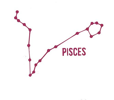 WickedGoodz Custom Vinyl Astrological Signs Pisces Decal - Zodiac ...