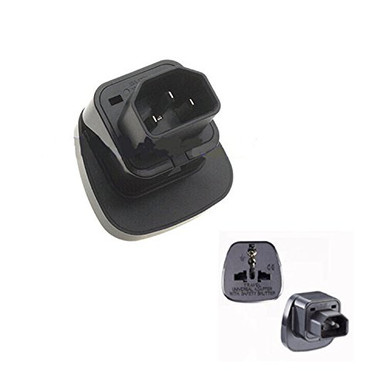 IEC C14 to Universal Female AU US UK EU C13 Safe Socket Power Adapter ...