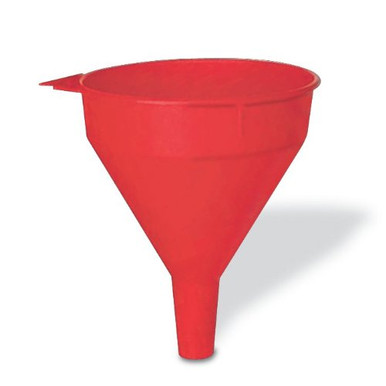 WirthCo 32001 Funnel King Red Polyethylene Safety Funnel - 2 Quart ...