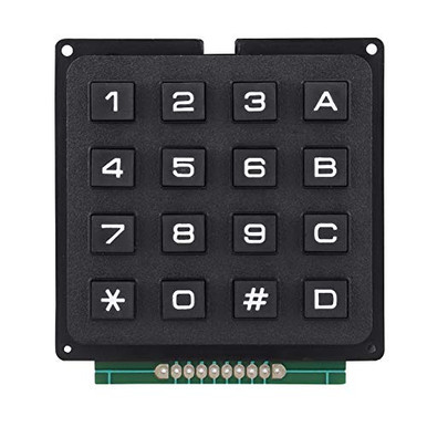 Pomya Matrix Keypad Keyboard Modules with 16 Keys 4x4 Push Buttons ...