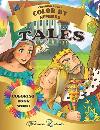 Tales - Color by Numbers Tales Coloring Book-Color by Number Coloring ...