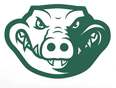 Custom Gator Face Vinyl Decal - Alligator Bumper Sticker for Tumblers ...