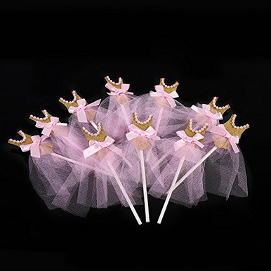 Cupcake Topper Small skirt ShapeDecoration Picks in Wedding Cupcake ...