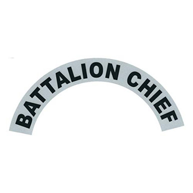 911 Market Battalion Chief Sidebar Reflective Vinyl Fire Department ...