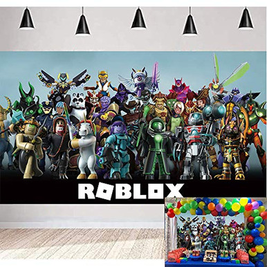 Video Game Photo Background Roblox Backdrop for Kids Roblox Theme ...