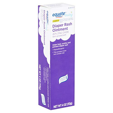 Equate Diaper Rash Ointment 4 oz Maximum Strength 2 Pack ...