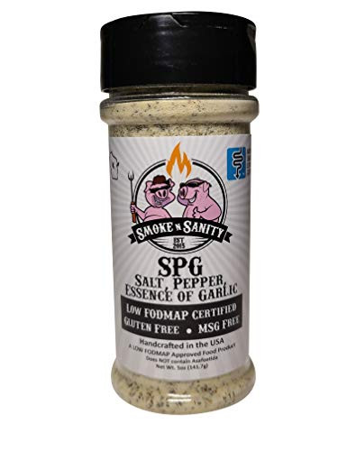Smoke n Sanity SPG Salt Pepper Essence of Garlic Salt - Certified Low ...