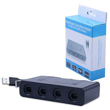 Gamecube Controller Adapter for Super Smash Bros Nintendo Switch Wii U ...