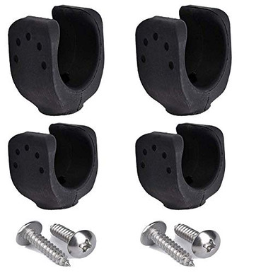 4 PK 2 Big 2 Small Flashlight Mounting Brackets Boat Ladder Stowing ...