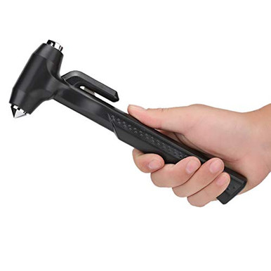 Safety Hammer Emergency Safety Hammer Long Handle Car Bus Window ...