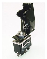 Safety Cover Toggle Switch SPDT 20 Amp inchBlack inch - Warehousesoverstock