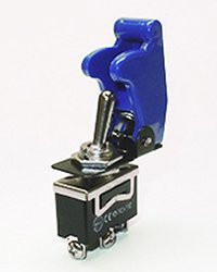 Safety Toggle Switch DPDT 20 Amp inch Blue inch - Warehousesoverstock
