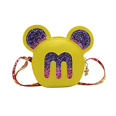 Little Girl Purse Toddler Crossbody Bag Mini Cartoon Mouse Ears Dress ...