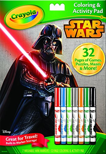 Crayola Star Wars Coloring & Activity Pad - Warehousesoverstock
