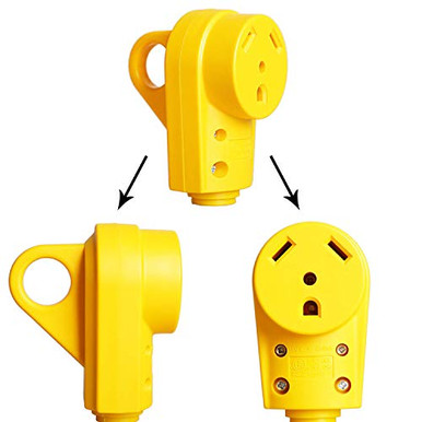 EPICORD Heavy Duty RV 30 AMP PowerGrip Female Replacement Power ...