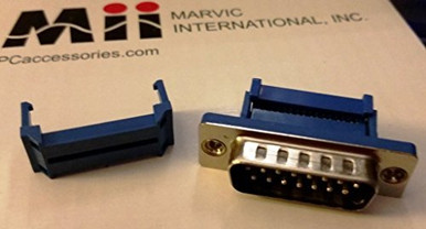 Pc Accessories - Connectors Pro 10-Pack 2.54mm IDC Crimp Connector DB15 ...
