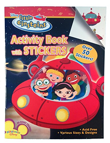 Little Einsteins Activity Book w/ Stickers (1ct) - Warehousesoverstock