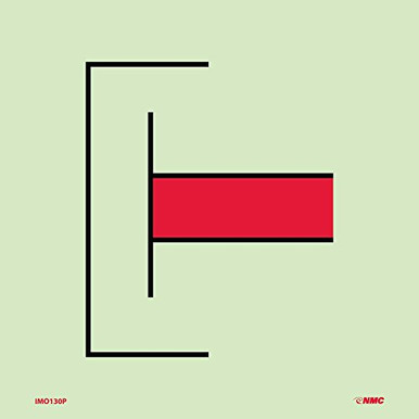 National Marker Corp. IMO130P IMO Symbol International Shore Connection ...