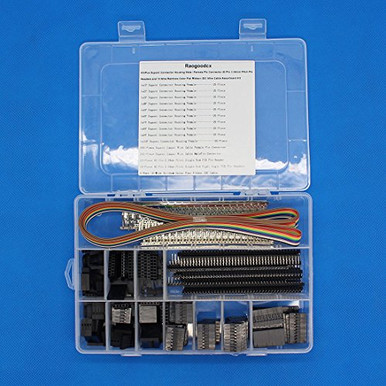 Raogoodcx 655Pcs Dupont Wire Jumper Pin Header Connector Housing Kit ...