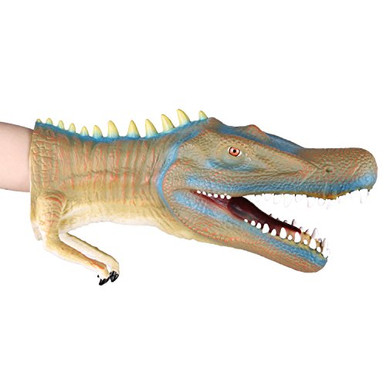 Soft Touch Super Realistic Baryonyx Dinosaur Hand Puppet Role Play Toy ...