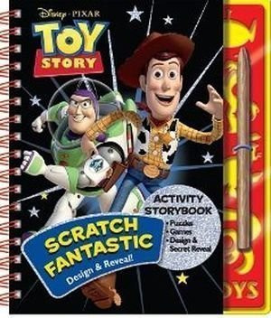 Disney Toy Story 3 Scratch Fantastic Activity Book - Warehousesoverstock