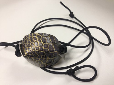 Alligator Leather Cupped Pouch and Paracord Shepherd Sling Handmade By ...