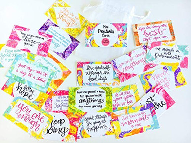 Mini Positivity Cards Positive Mini Affirmation Cards Inspirational ...