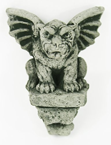 Small Crouching Hanging Gargoyle Concrete Sm Garden Wall Plaque Gothic ...