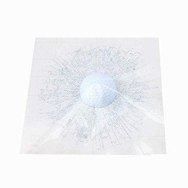 HongHong Funny 3D Golf Ball Hit Window Crack Car Vehicle Reflective ...