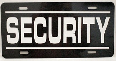 SECURITY METAL LICENSE PLATE 6X12 TAG COMPATIBLE WITH DODGE CHARGER ...