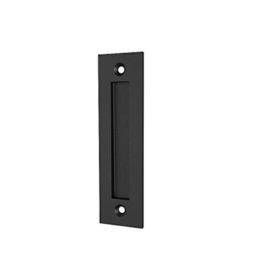 JUBEST 8-3 5 Flat Black Flush Pull Handle Sliding Barn Door Finger Pull ...