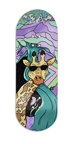 Teak Tuning Teak Swap Graphic Fingerboard Deck - Graffiti Giraffe - Pro ...