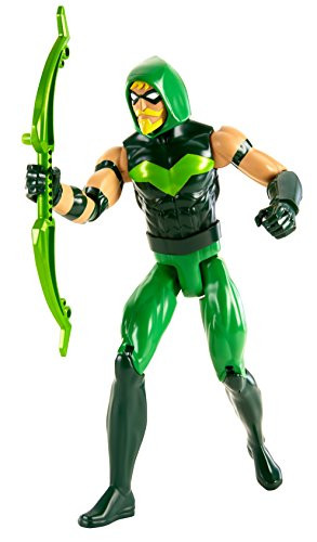 Mattel DC Comics Justice League Action Green Arrow Action Figure, 12 ...