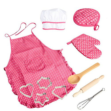 VIPAMZ Chef Role Play Costume Set-Complete Kids Kitchen Gift Playset ...
