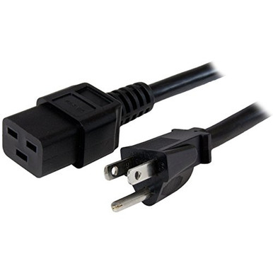 StarTech.com 6 ft Heavy Duty 14 AWG Computer Power Cord - NEMA 5-15P to ...