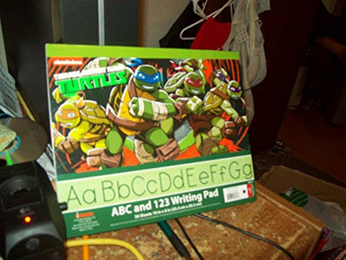 Nickelodeon Teenage Mutant Ninja Turtles ABCs and 123 s Writing Pad ...