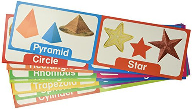 Eureka Shapes and Solids Mini Bulletin Board Sets - Warehousesoverstock