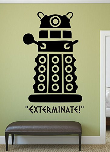 Doctor Who Decal - Dalek - Whovian Gifts Doctor Who Wall Art Vinyl Wall ...