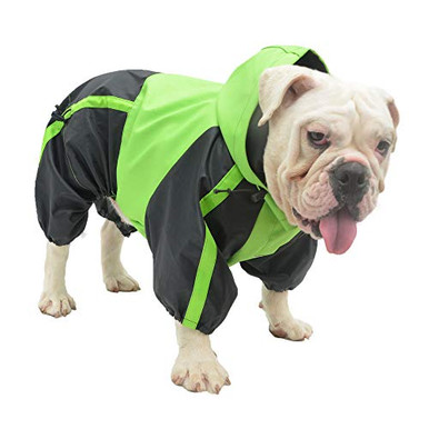 Lovelonglong American Bully Pitbull Dog Hooded Raincoat Bulldog Rain ...
