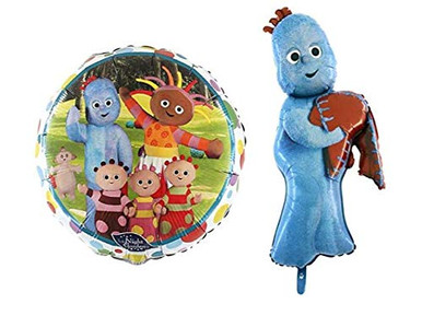 Toyland® Set of 2 Iggle Piggle Balloon plus In The Night Garden Round ...