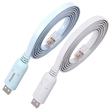 Gopala USB Console Cable 6ft Cisco Console Cable USB to RJ45 Cable for ...