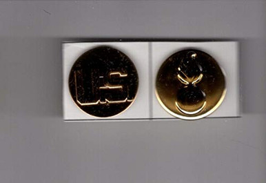 US Army Enlisted Ordnance Corps Branch Badge Set clutchback c b ...