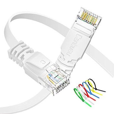 Ethernet Cable 20ft plus 100ft Canbuau Cat6 Internet Network LAN RJ45 ...