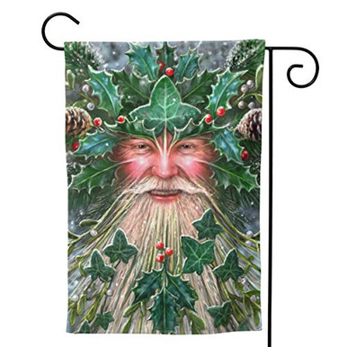 PIELAPA Yule Spirit Tree Yuletide Pagan Christmas Welcome Flag Outdoor ...