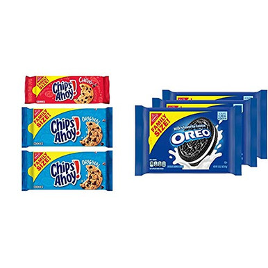 CHIPS AHOY Original Chocolate Chip Cookies and Chewy Cookies Variety ...